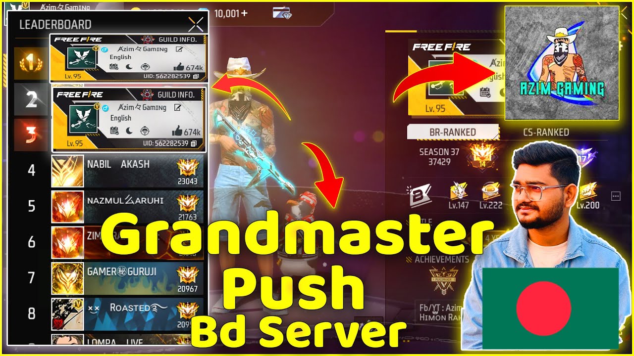 Top 8 Grandmaster 60000+ Rank Score Live Push - YouTube