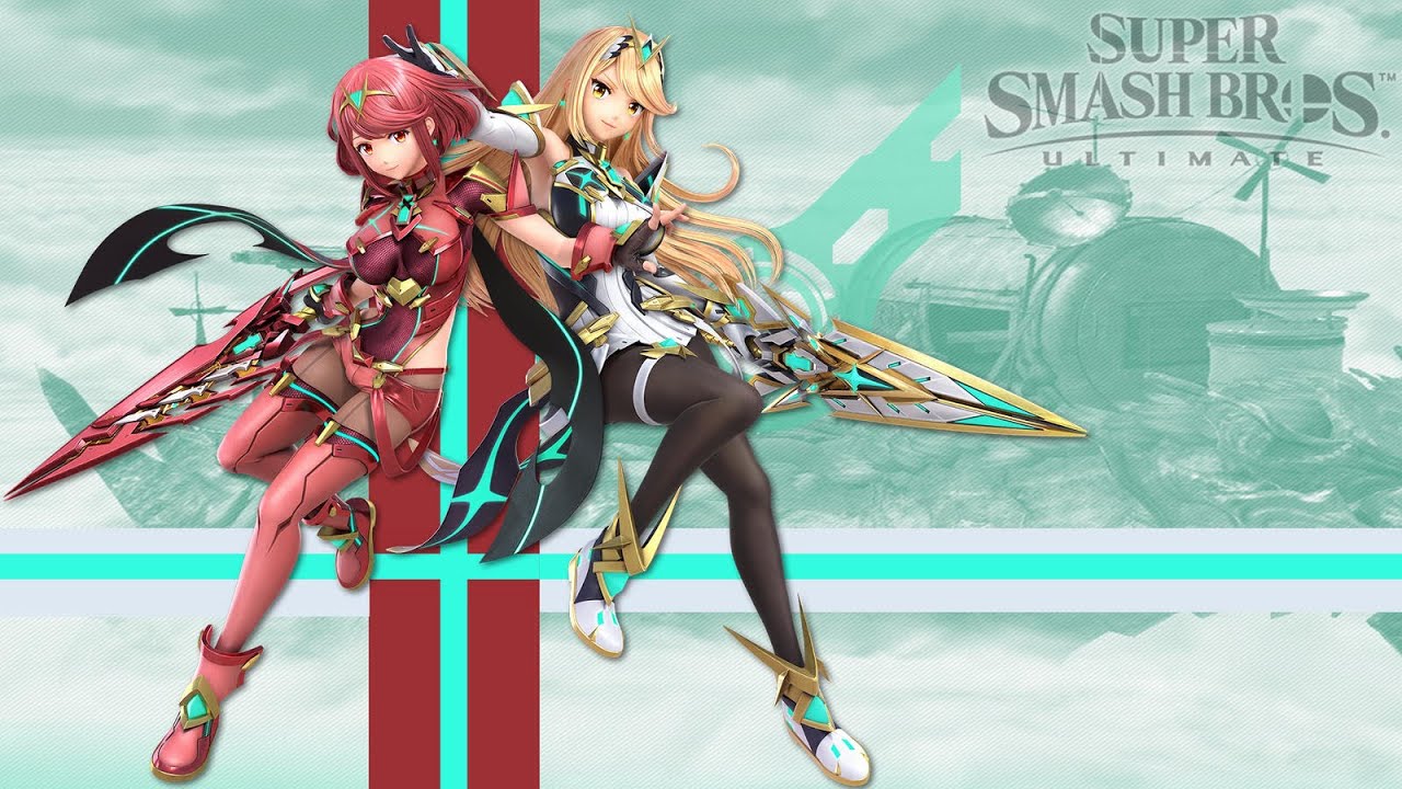 Smashing My Roommate EP 7: Super Smash Bros Ultimate Mods Pyra & Mythra ...