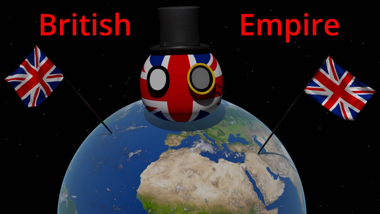 The story of UK's Colonial empire - 3D countryballs - YouTube