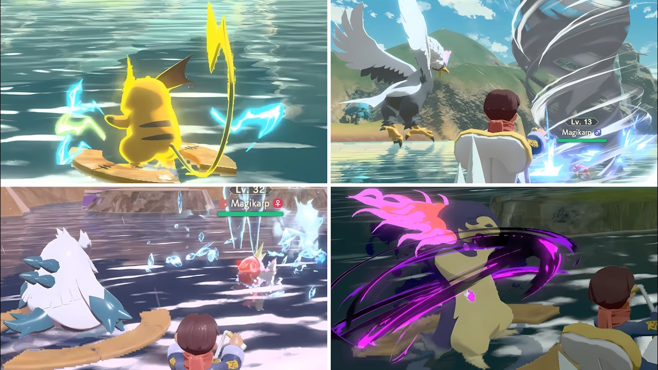 Gen 5 Moves Come Alive in Pokémon Legends: Arceus - YouTube