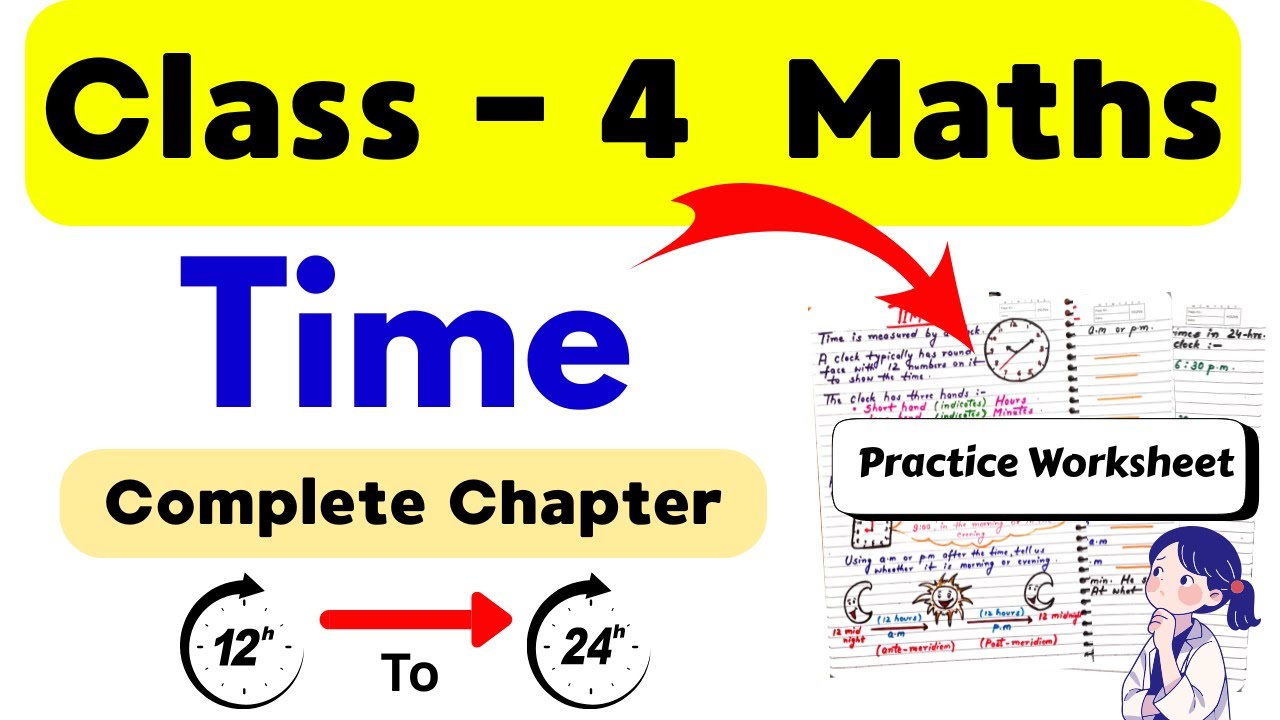 Time Class 4 | Time and Calendar Class 4 | Time Worksheet Class 4 ...