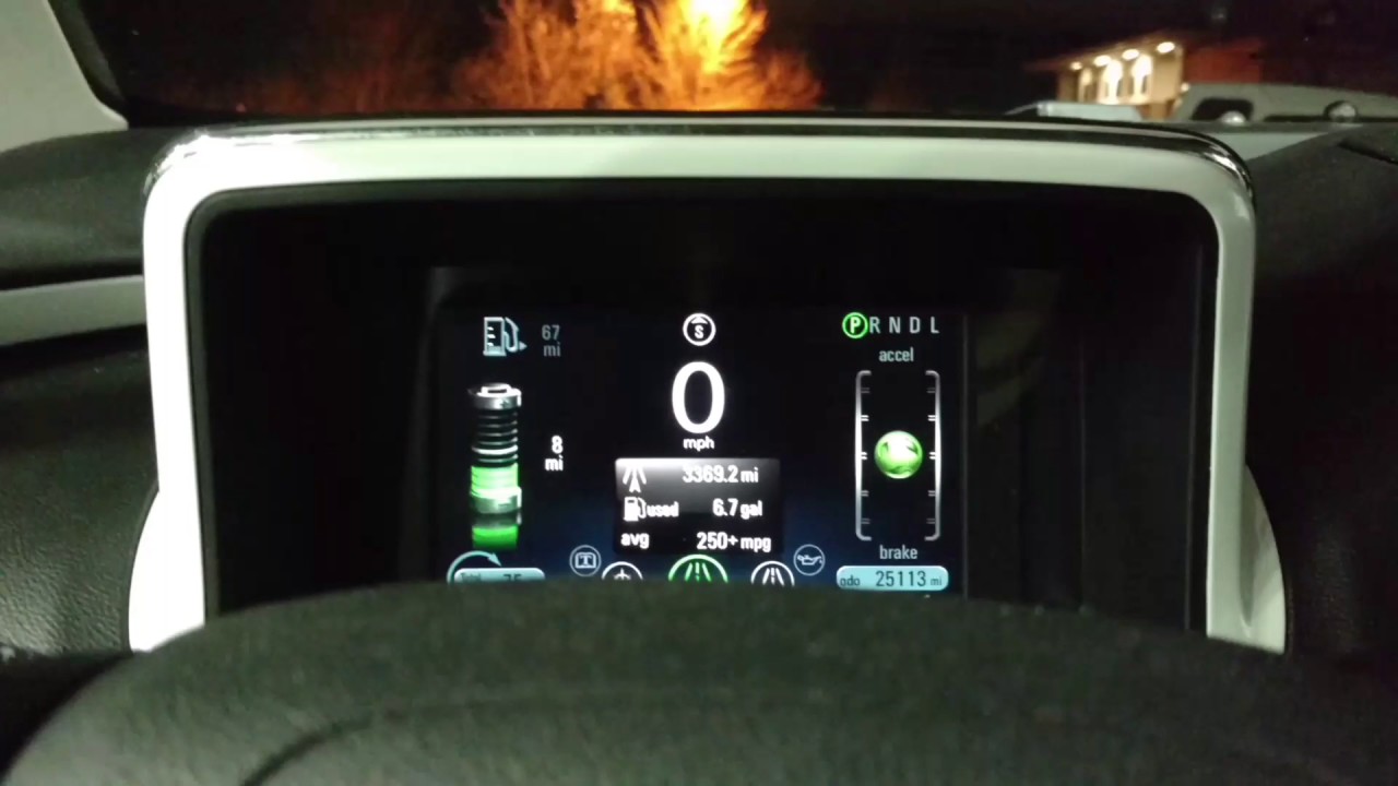 Volt MPG update. First fill since May 25, 2016 - YouTube