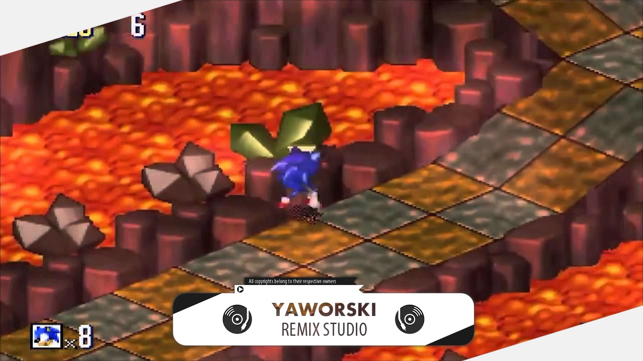 Sonic 3D Blast (SATURN) - Volcano Valley Zone Act 2 (Orchestration ...