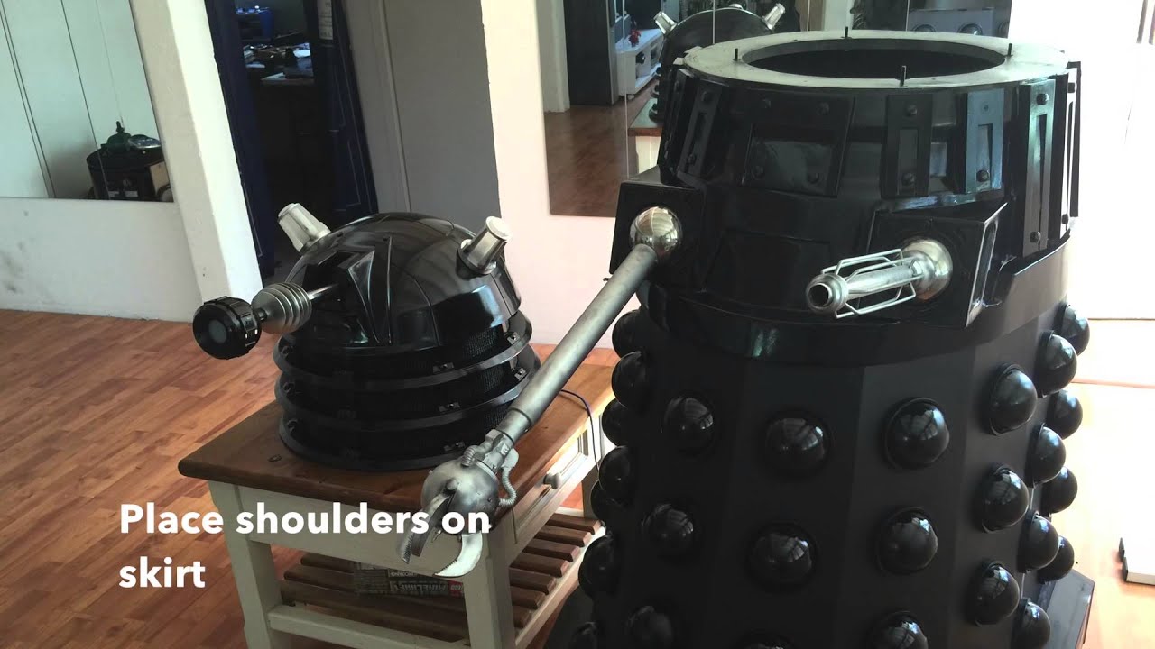 NSD Dalek Remote Controlled - YouTube