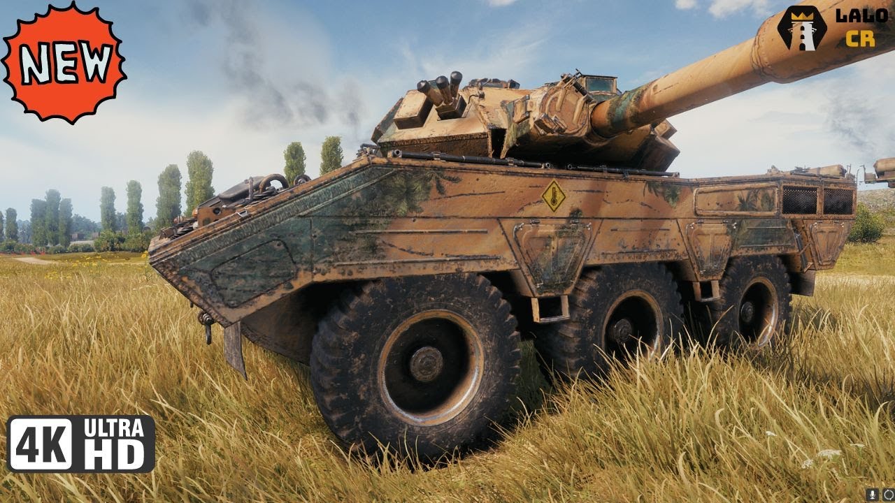 GSOR 1010 FB • New Wheeled Tank • World of Tanks - YouTube