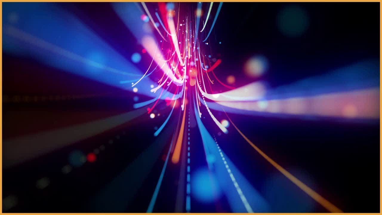 No Copyright Motion Background | Light line passing video background ...