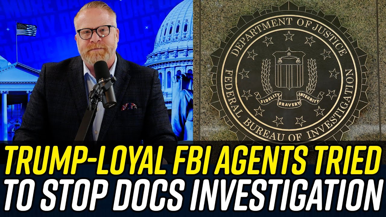 WE HAVE AN FBI PROBLEM!!! FBI Agents Attempted to Stop Trump Documents ...