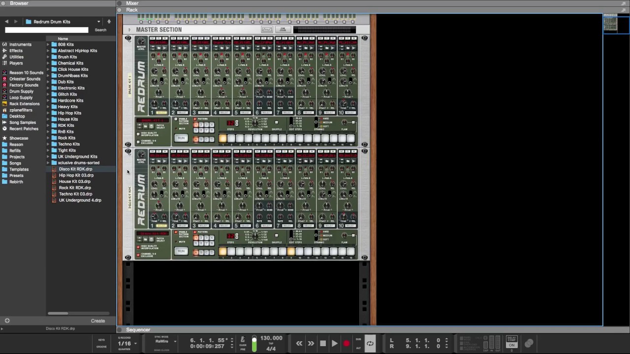 Reason 10 Redrum Mixing with Logic Pro X - YouTube