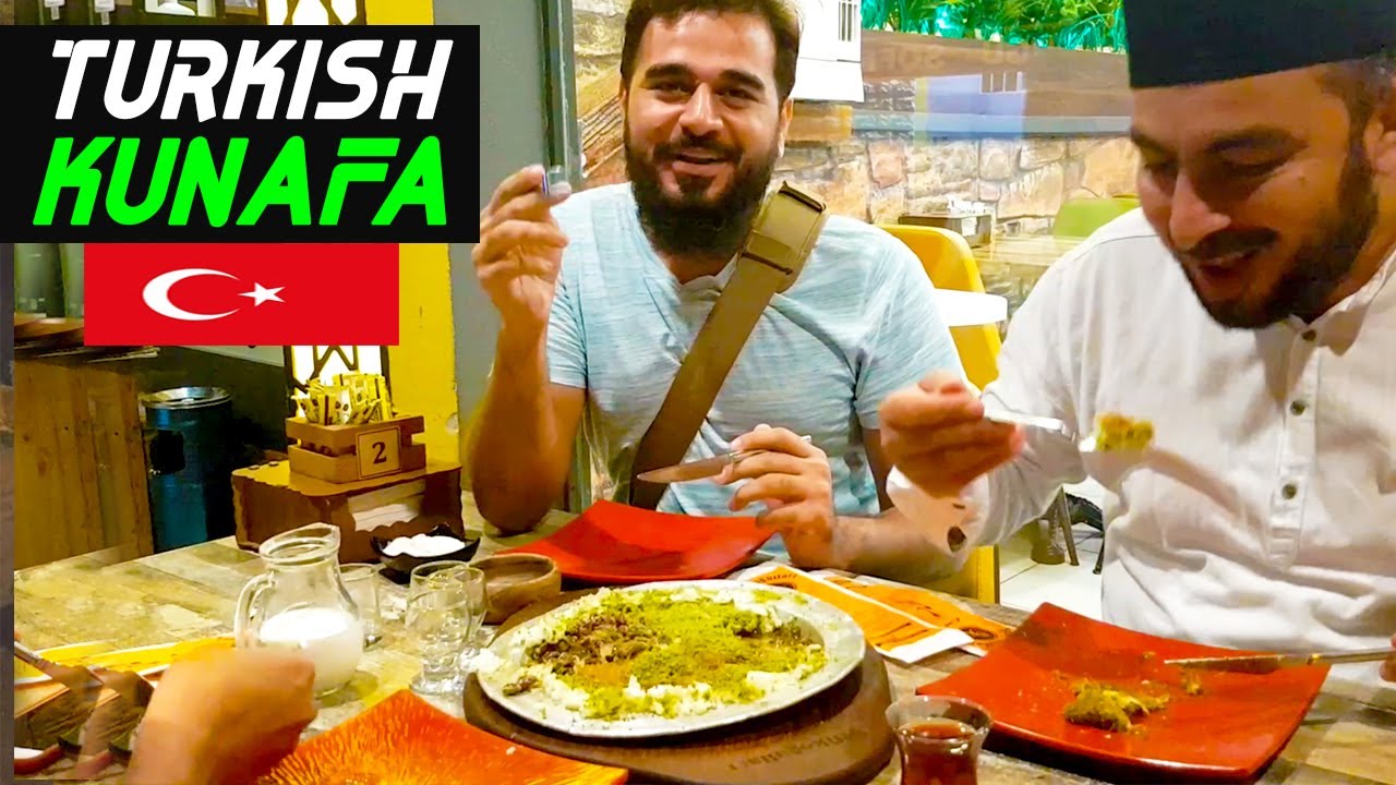 WHERE TO EAT BEST TURKISH KUNAFA IN ISTANBUL | DESSERT | TURKEY - YouTube