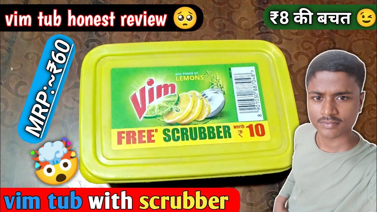 vim tub 500 gram honest review 🧐 - YouTube