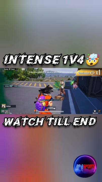 Intense 1v4 🤯 #bgmi #pubgmobile #battleroyalegame #yt #pubg #intense #1v4 #clutch #viral #shorts ...
