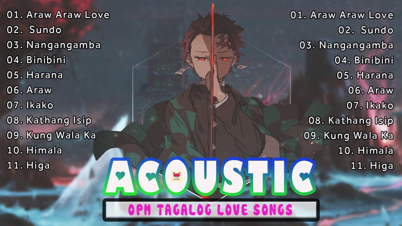 Best OPM Acoustic Love Songs Playlist ️ Top Tagalog Acoustic Songs ...