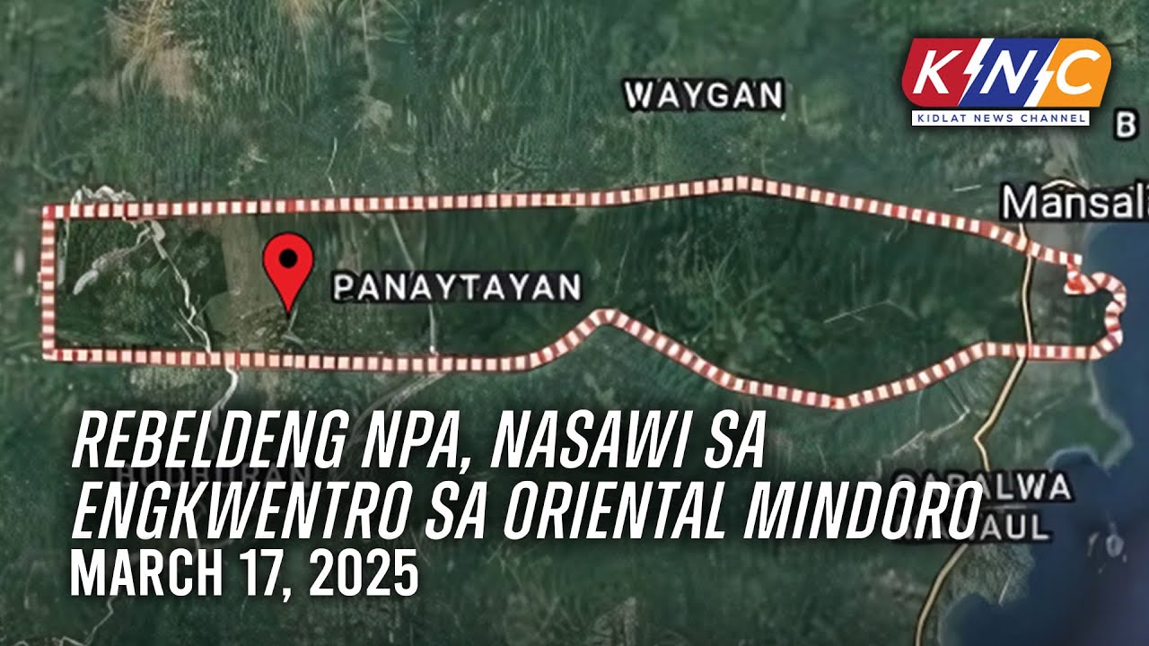 Rebeldeng NPA, nasawi sa engkwentro sa Oriental Mindoro | Kidlat News ...