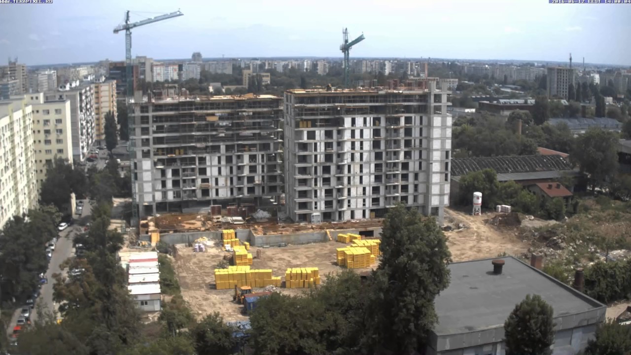 Ansamblu rezidential Nusco Citta - Timelapse constructie - YouTube