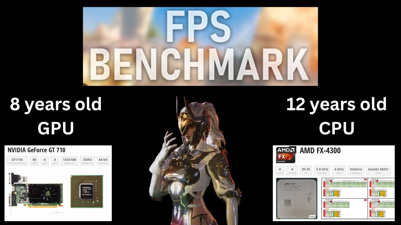 GT 710 + AMD FX-4300 - FPS BENCHMARK (Minecraft,Roblox,StumbleGuys ...