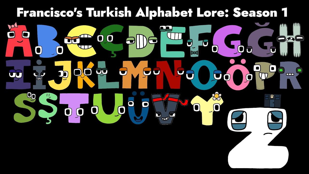 Francisco's Turkish Alphabet Lore Season 1 - The Fully Completed Series ...