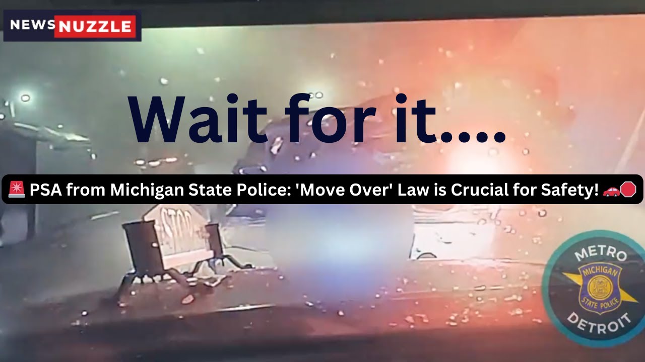 🚨 PSA from Michigan State Police: 'Move Over' Law is Crucial for Safety ...