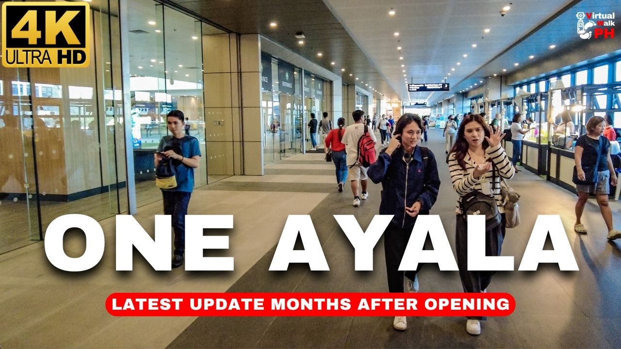 [4K] LATEST UPDATE: One Ayala Mall & Grand Terminal | The Complete Tour ...