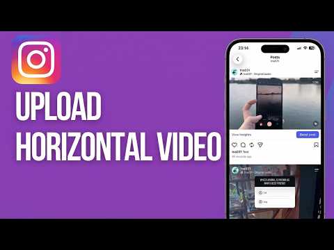 How To Upload Horizontal Video on Instagram (2026) - Easy Fix