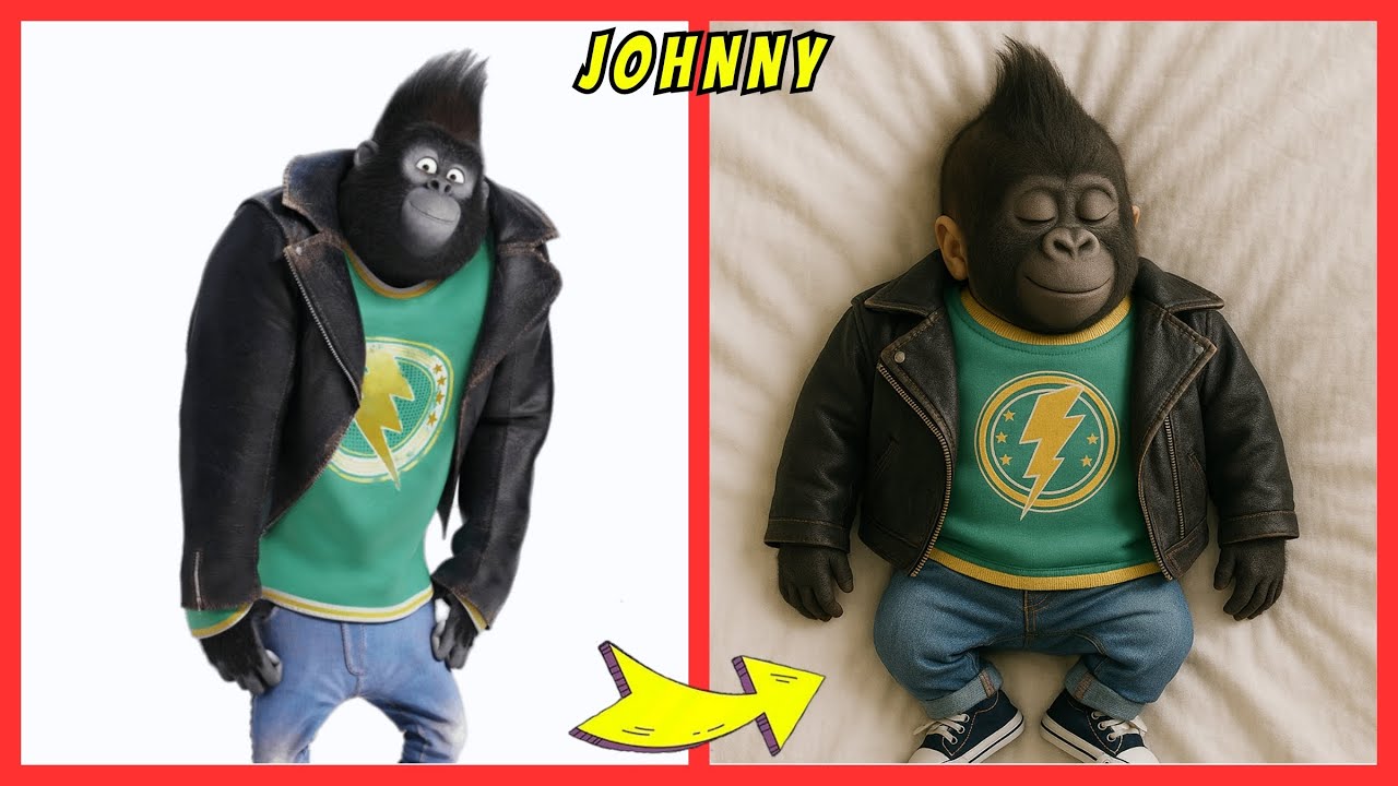 🎬 SING 2 Movie CHARACTERS AS SLEEPING BABY 😴🎤 | 🐵🐘🎶 - YouTube