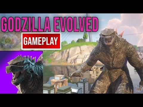 New Godzilla Evolved Skin Gameplay (Fortnite) - YouTube