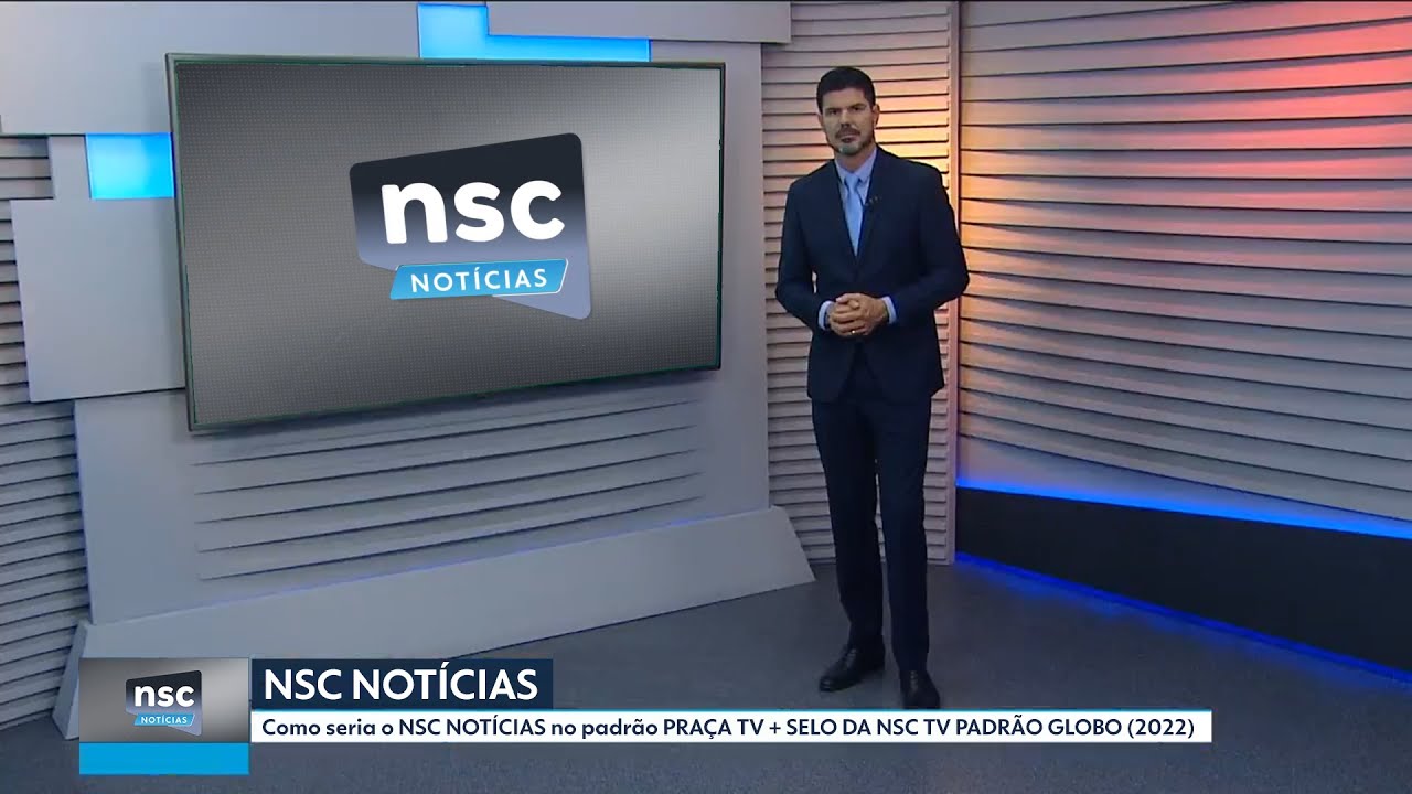 NSC | Trechos do NSC Notícias no padrão PRAÇA TV + Selo ENC da NSC no ...