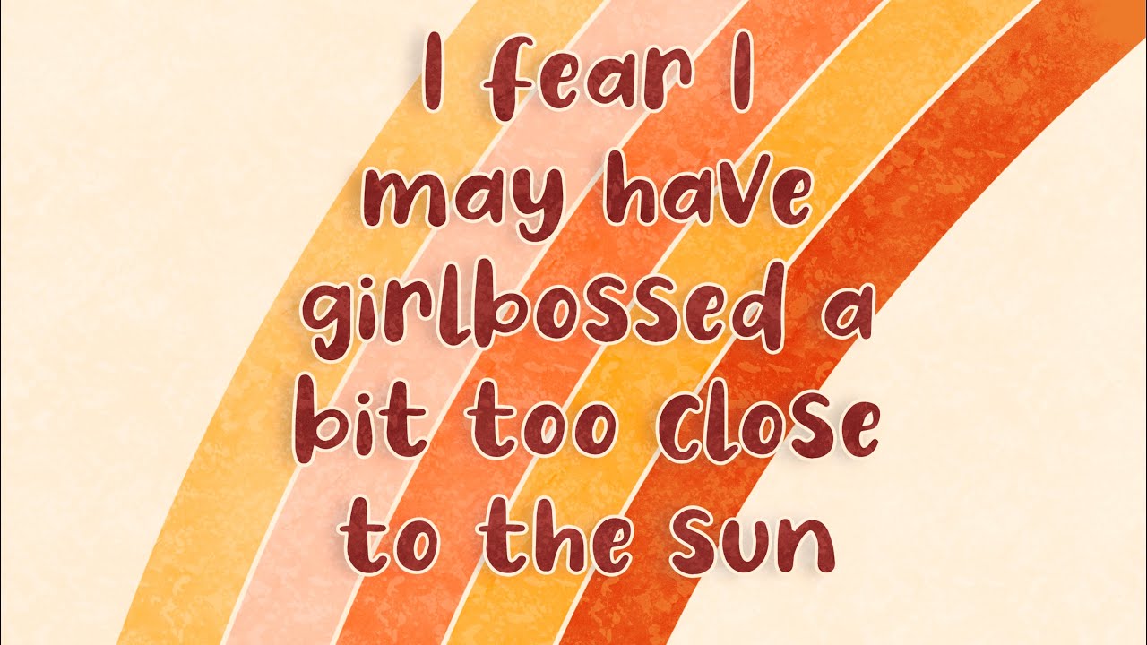 I Fear I May Have Girlbossed A Bit Too Close to the Sun #shorts - YouTube