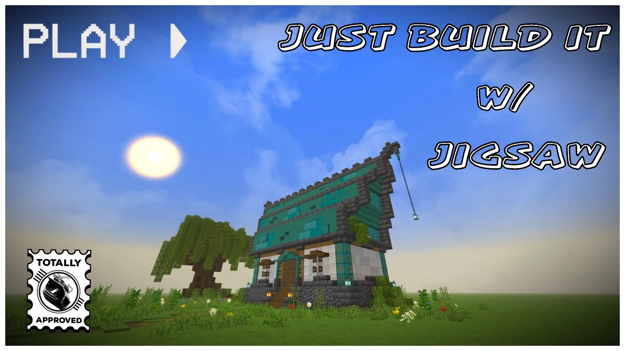 Minecraft 1.20| Just Build It: Fantasy storage building - YouTube