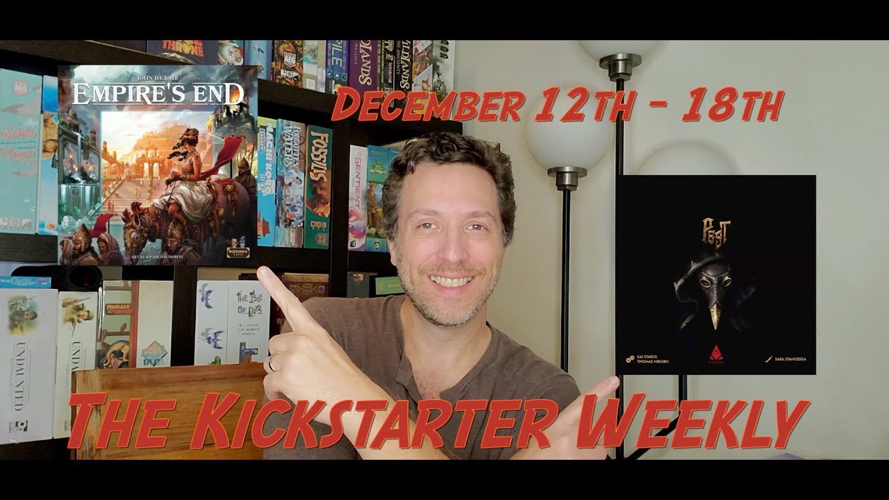 The Kickstarter Weekly, December 12th - 18th - YouTube