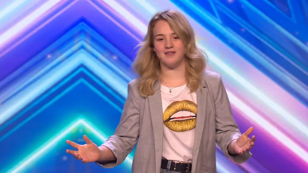 Britain's Got Talent 2022 14 Year Old Eva Abley Audition Full Show ...