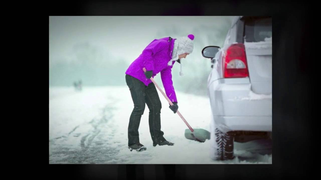 Snow Removal - Safety Tips For Shoveling Your Driveway - YouTube