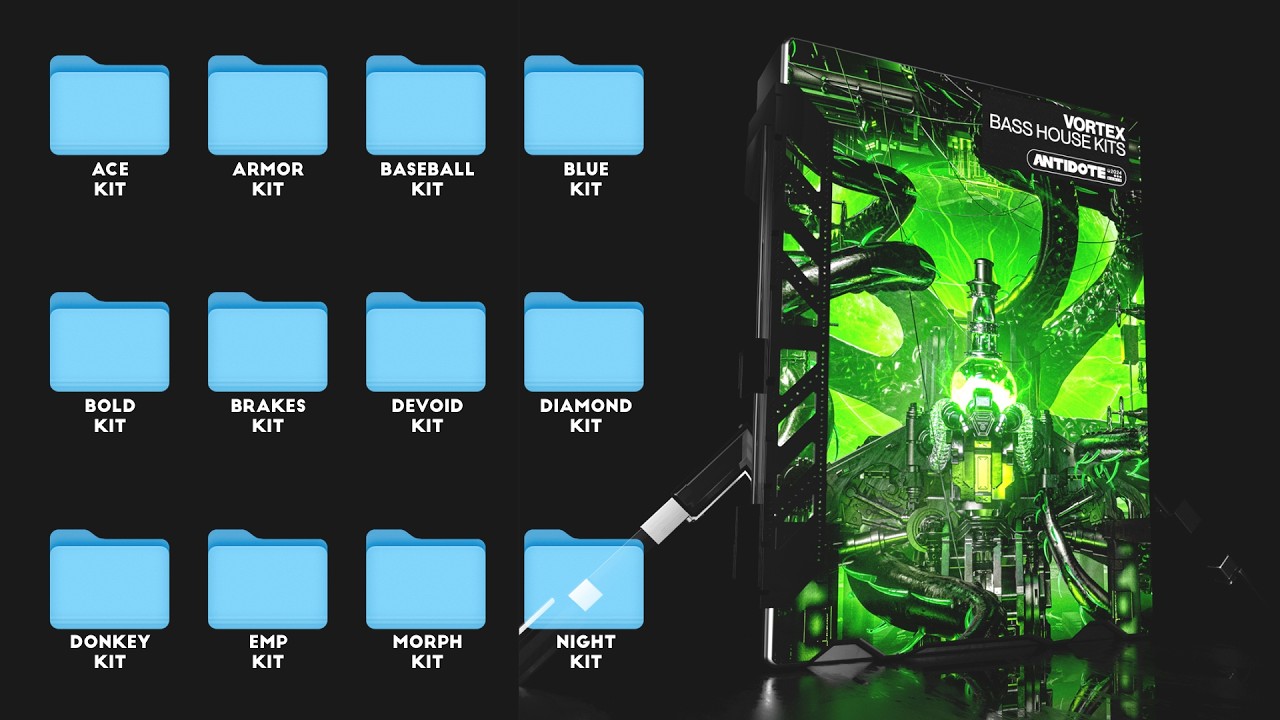 VORTEX | Kits/Loops for BASS HOUSE - YouTube