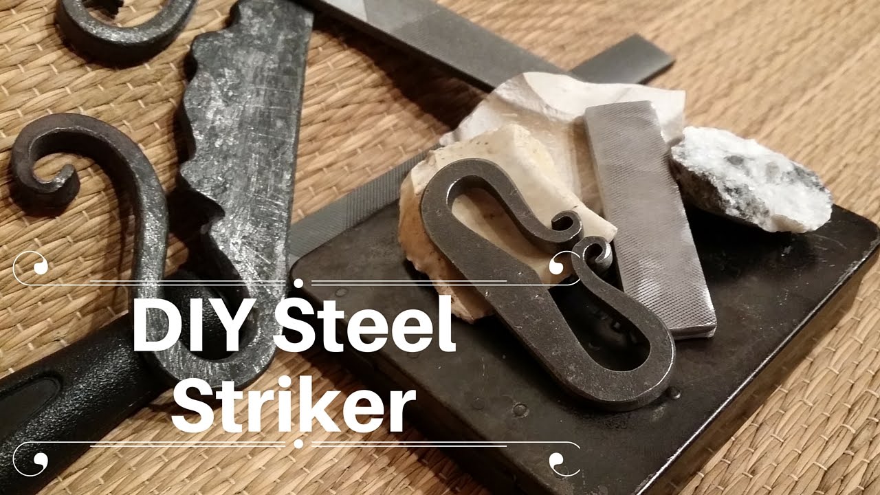 DIY - Come fare un acciarino (Steel Striker) - YouTube