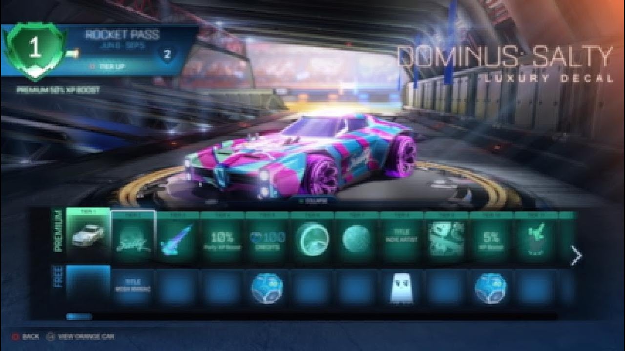 Rocket League season 15 - Rocket pass review and reaction - YouTube