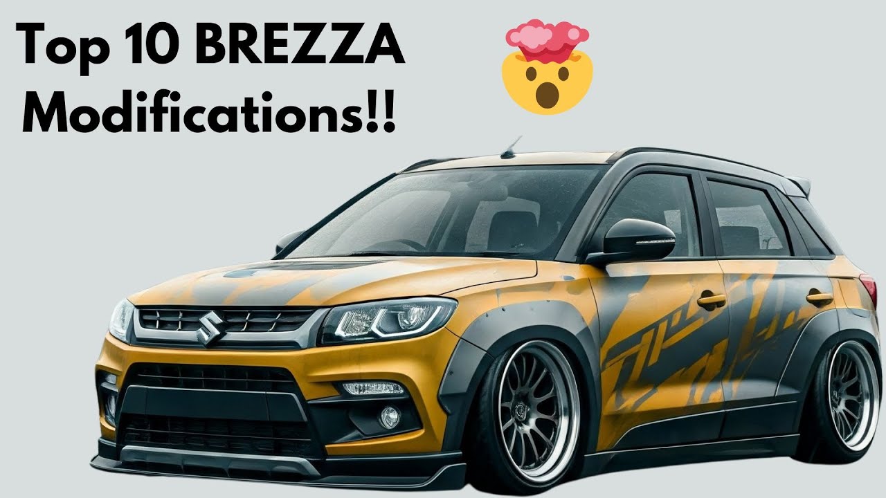 Top 10 Best modified brezza collection - Part 1 | Modded Whip | # ...
