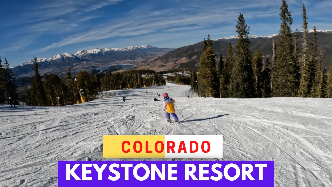 Keystone Ski Resort : Longest green run - YouTube