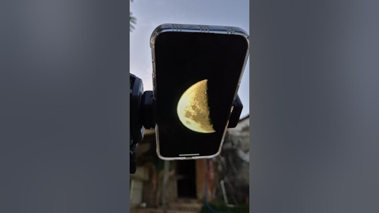 Como fotografar a lua usando o iPhone 15 Pro Max? #apple #lua # ...