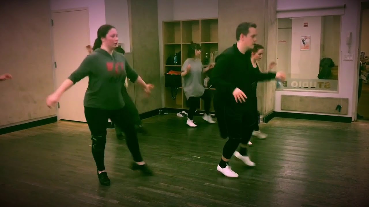 Broadway Dance Center Tap class Aaron Parkhurst - YouTube