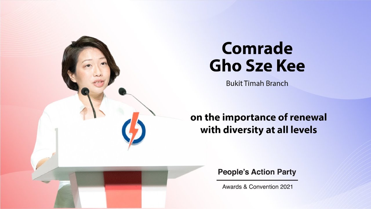 Comrade Gho Sze Kee on the importance of renewal with diversity at all ...