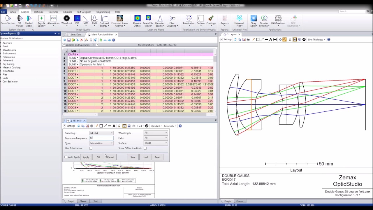 OpticStudio 17 Beta Program: Contrast Optimization - YouTube