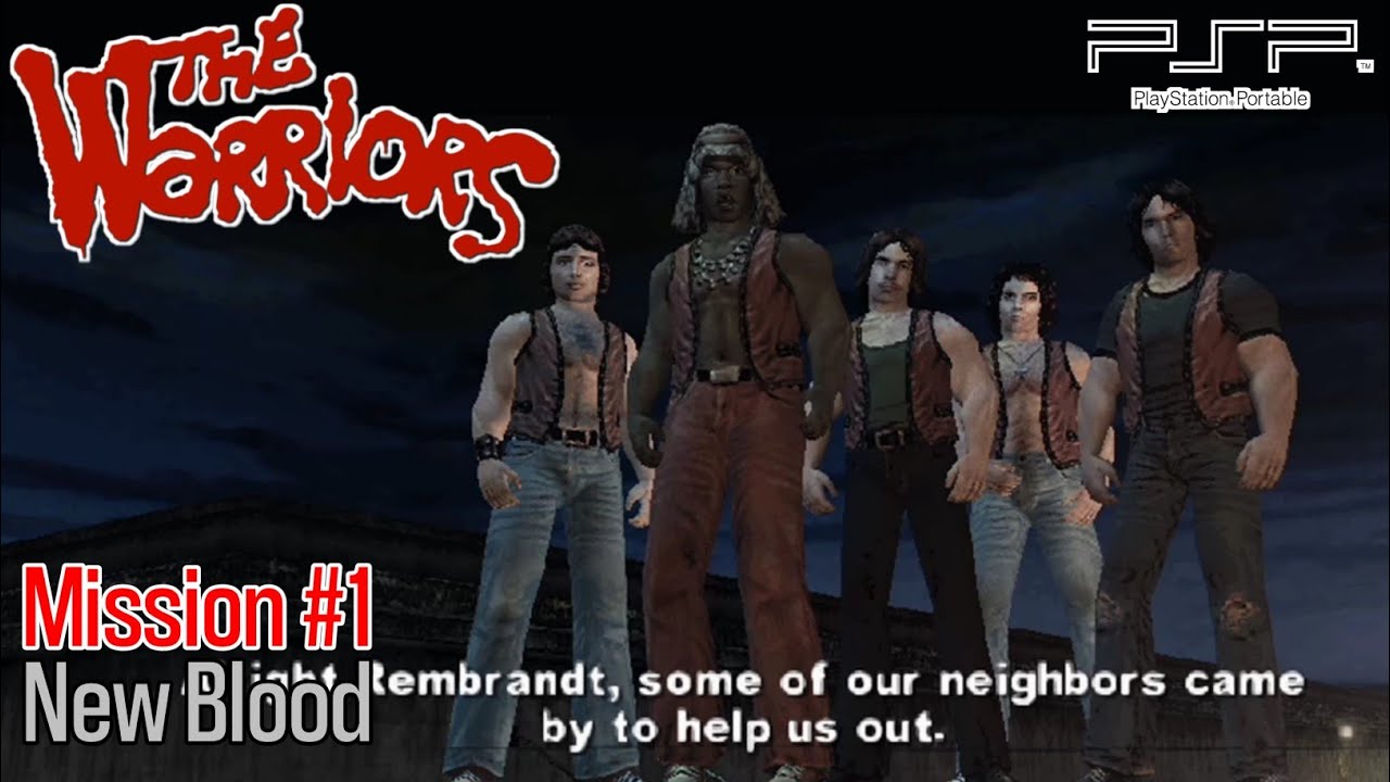 The Warriors (PSP) | Intro & Mission #1 - New Blood - YouTube