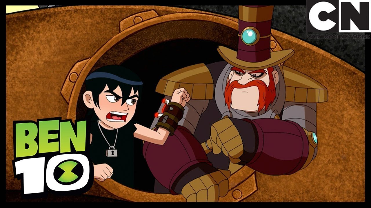 Kevin and Steam Smythe Team Up | Steam Fight at the OK Corral | Ben 10 ...