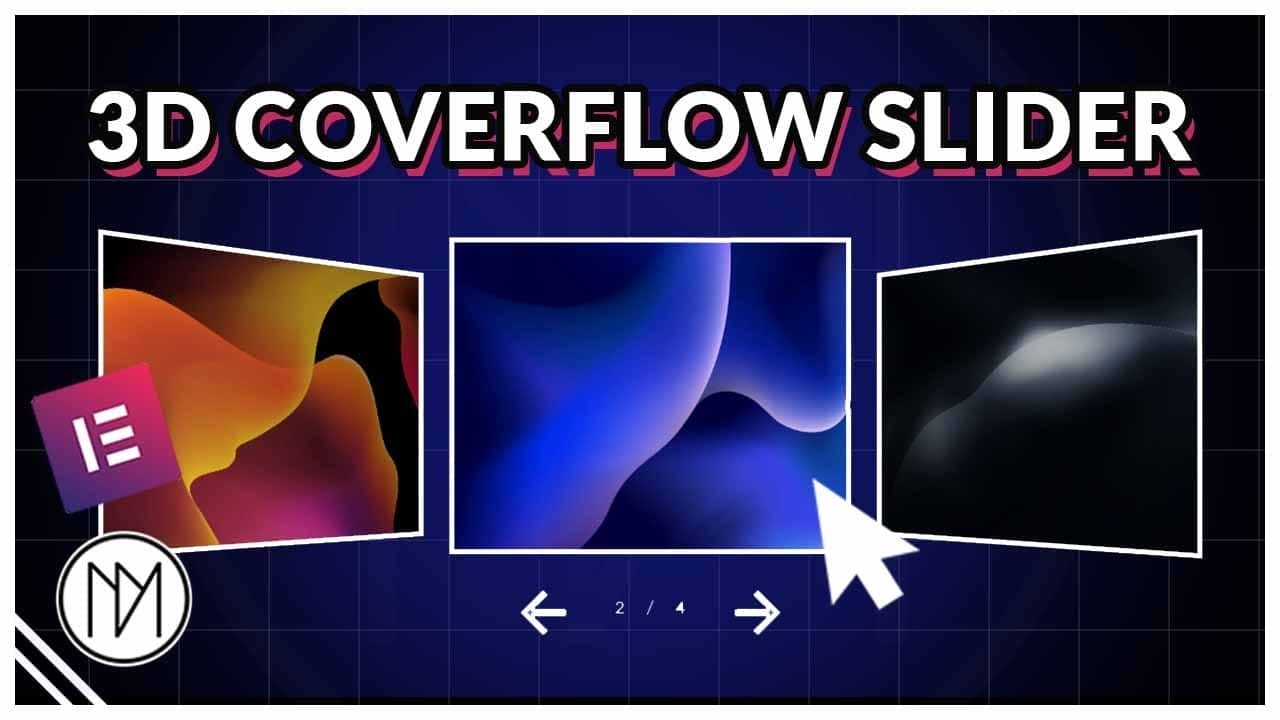 Amazing 3D Coverflow Slider - Elementor and SwiperJS Tutorial (Free ...