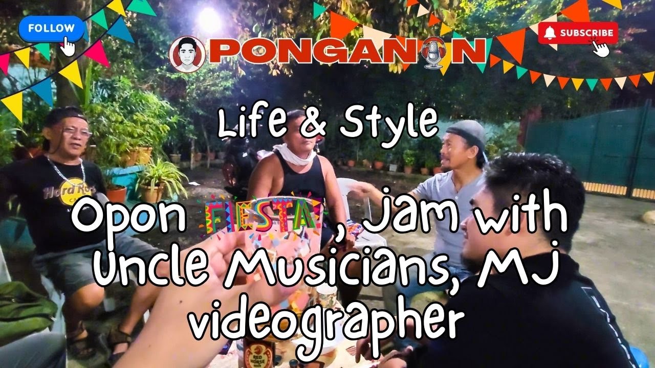 Opon Fiesta| Jam with OG Musicians| MJ as Videographer - YouTube