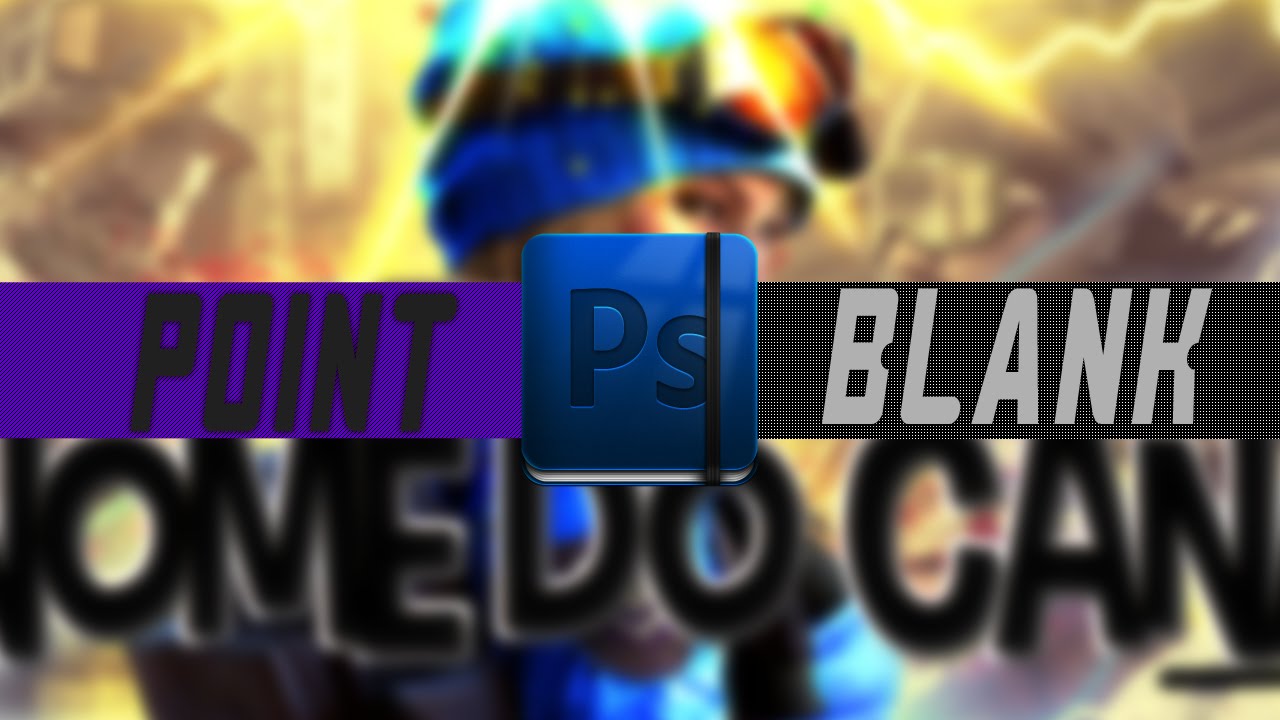 Speed art - Banner Game PointBlank + DOWNLOAD PSD - YouTube