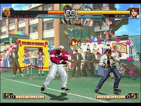KOF 2002 UM orochi yashiro combo 100% - YouTube