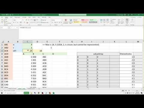 Function Showcase: Show every permutation without repeats - CUSTOM FUNCTION!!! - YouTube
