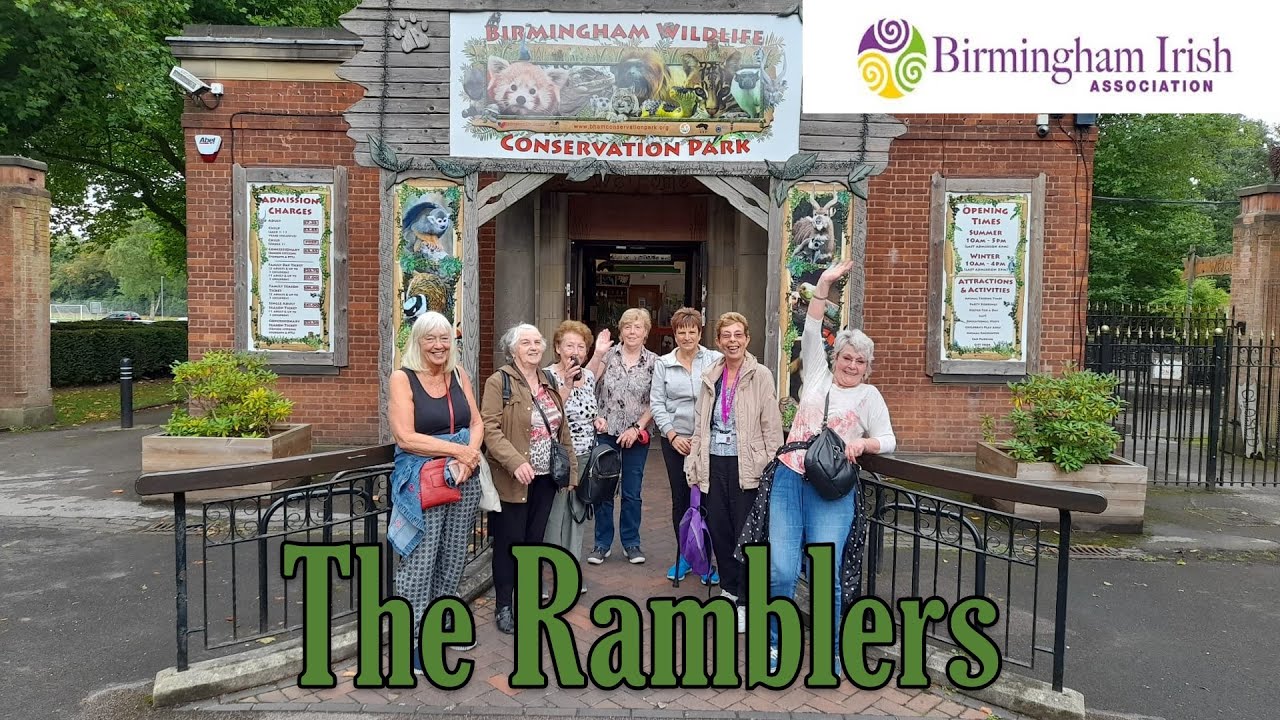 Ramblers visit the Birmingham Nature Centre - YouTube