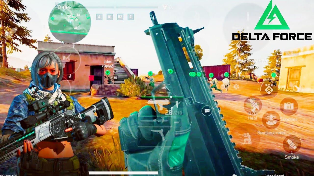 Delta force unbearable fight smooth extreme graphics #delta force - YouTube