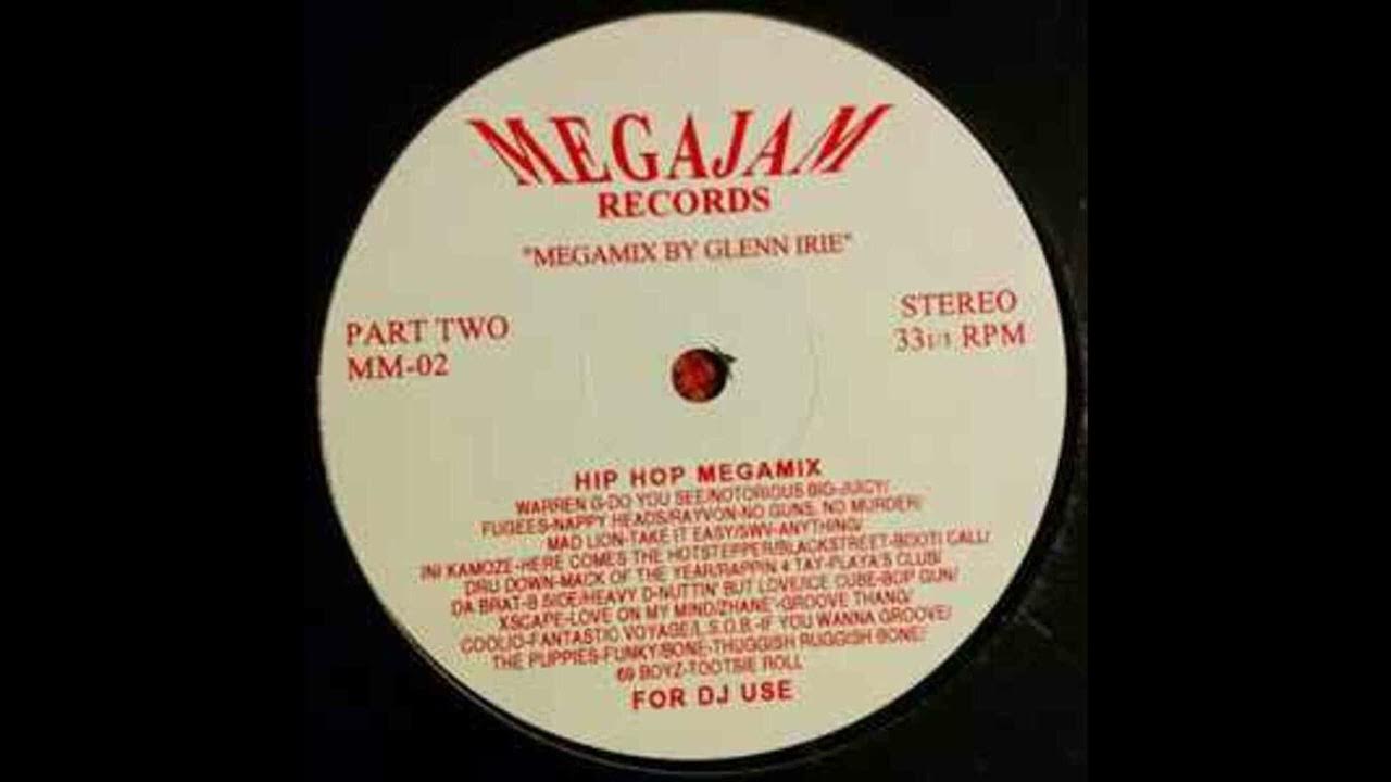 HIP HOP MEGAMIX Part Two Glenn Irie Megajam Records MM02 - YouTube
